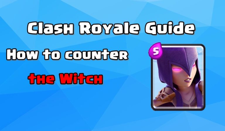 Clash Royale How To Counter The Witch