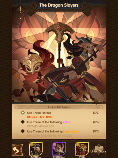 AFK Arena Library Guide – Unions Guide & List