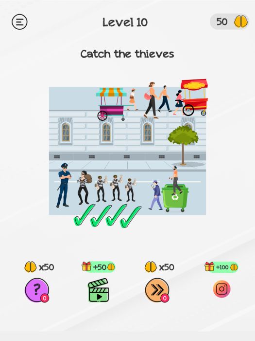 Braindom: Brain Games Test Answers Level 1 – Level 50