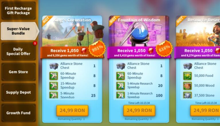 Rise of Kingdoms: First Recharge Bonus – Is It Worth It?