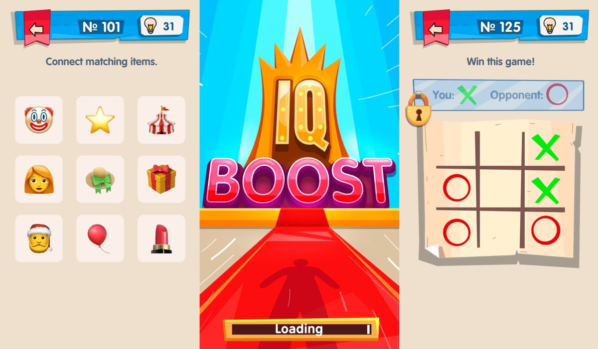 IQ Boost: Training Brain Games Level 101 – Level 125 Answers