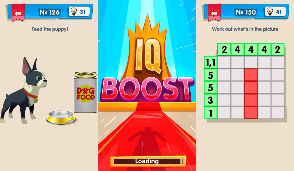 IQ Boost: Training Brain Games Level 126 – Level 150 Answers