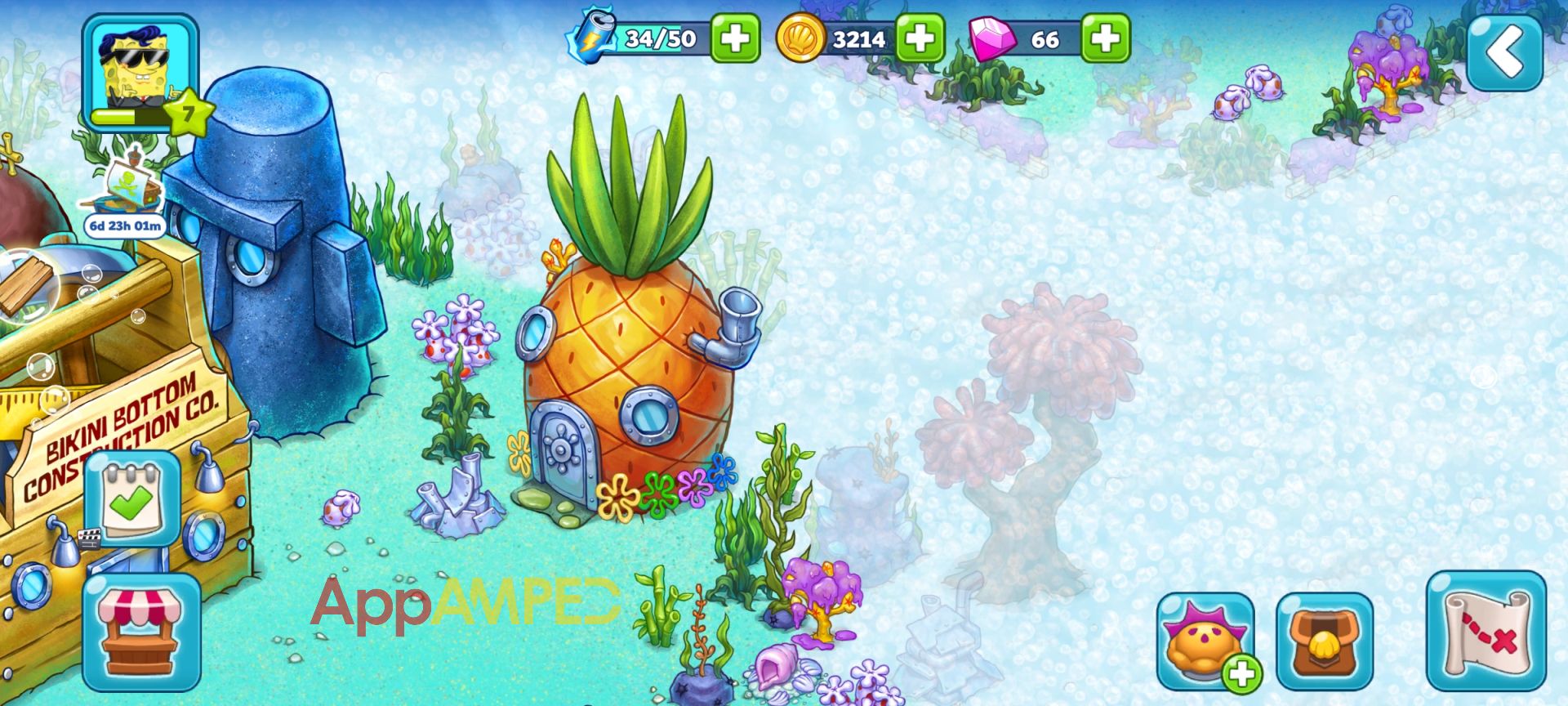 SpongeBob Adventures: In a Jam ALL Buildings and How to Unlock Them