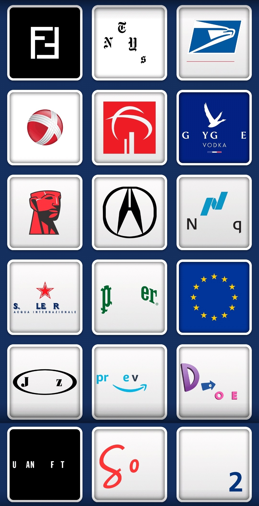 Logo Quiz – World Trivia Game Answers Level 16 – Level 20