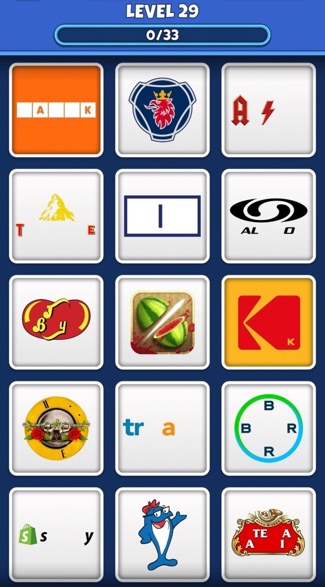 Logo Quiz – World Trivia Game Answers Level 29 to Level 31