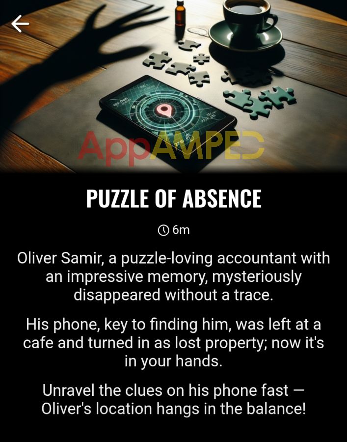 Peek a Phone Puzzle of Absence Walkthrough