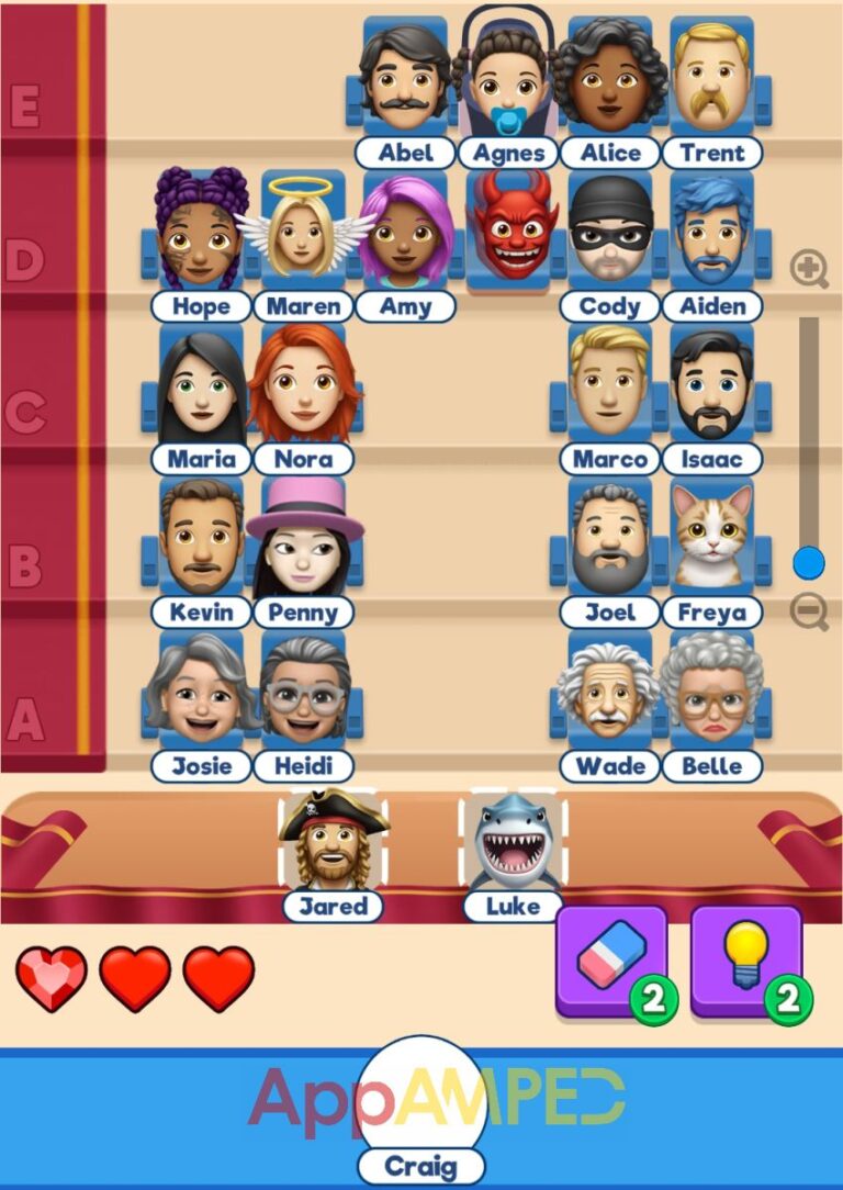 That’s My Seat Answers Level 26 – Level 50